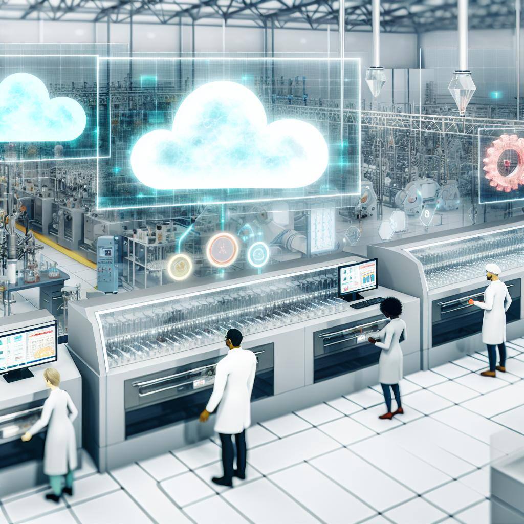 Cloud Computing in Manufacturing Operations Management: Modernizing Pharmaceutical Manufacturing